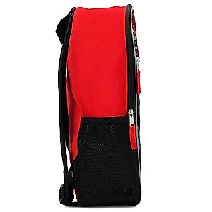 DIBSIES Personalized Spider Superhero Backpack, Lunch Bag, Carabiner Clip, and Character Keychain