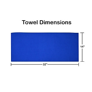 My Little Doc Personalized Football Towel, Workout, Gym, Waffle Microfiber, Embroidered Name, Monogrammed Sports Gift, Black