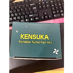 KENSUKA Portable Handheld Fan with Aromatherapy HA1, Personal USB Rechargeable Mini Turbo Fan with 3 Speed Adjustable and Desk Base, Pocket Hand Fans for Women, Travel, Makeup, Outdoor, Indoor.