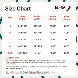 BPS Men's Short Sleeve Swim Shirt/Rash Guard with Sun Protection (Charcoal, L)