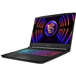 MSI Katana 15 Gaming & Entertainment Laptop (Intel i7-12650H 10-Core, 64GB DDR5 4800MHz RAM, 4TB PCIe SSD, GeForce RTX 4070, 15.6" 144Hz Full HD (1920x1080), WiFi, Win 10 Pro) with USB-C Dock