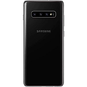 Samsung Galaxy S10+ Factory Unlocked Android Cell Phone | US Version | 512GB of Storage | Fingerprint ID and Facial Recognition | Long-Lasting Battery | Ceramic Black (SM-G975UCKEXAA)