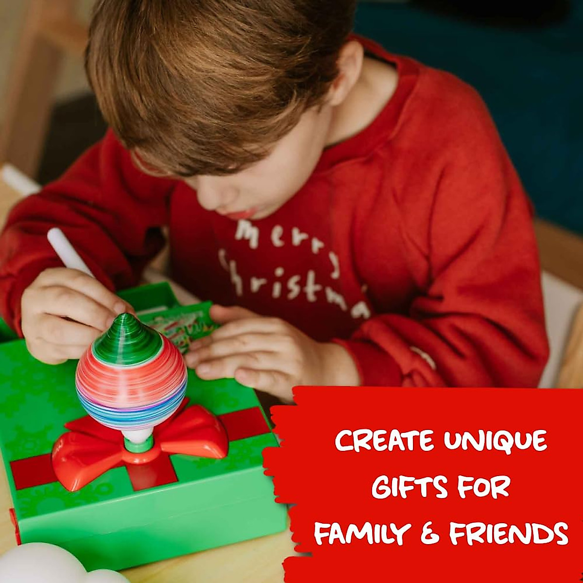 The Treemendous Ornament Decorator - Gift Box Ornament Decorating Kit - Ages 3 and Up