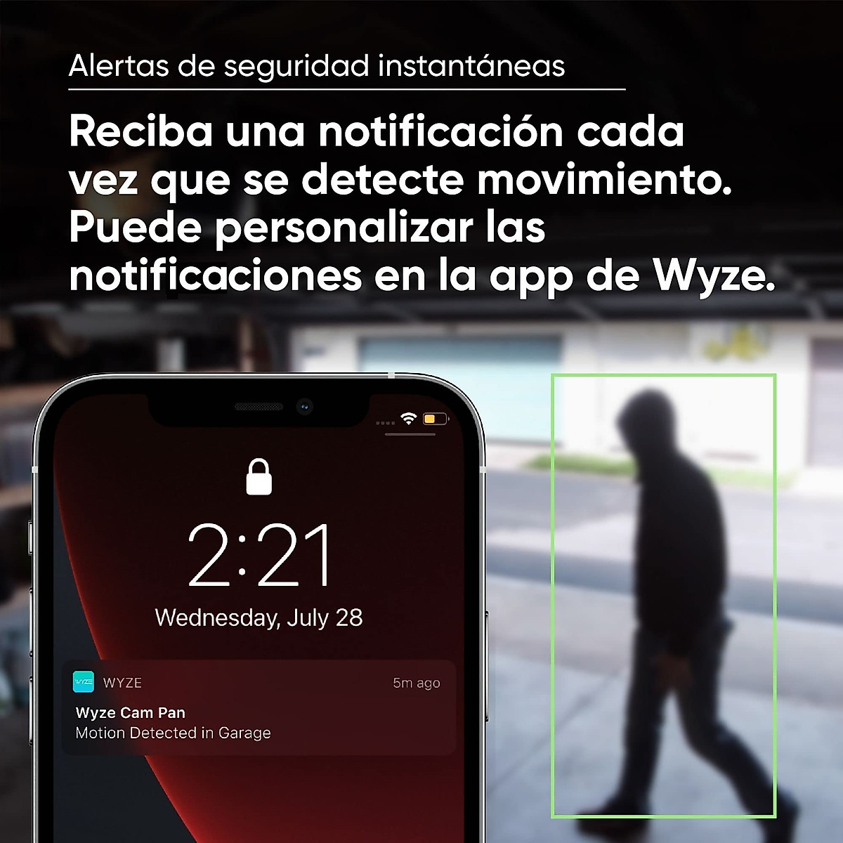 Wyze Cam v2 1080p Pan/Tilt/Zoom Wi-Fi Indoor Smart Home Camera with Color Night Vision, 2-Way Audio, Compatible with Alexa & The Google Assistant, White