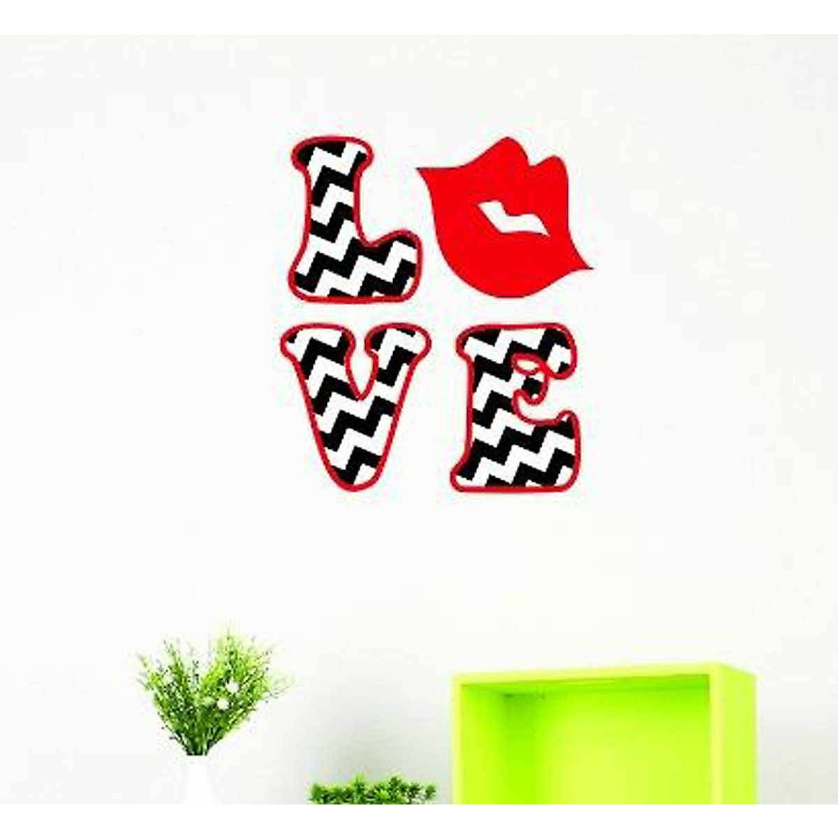 Design with Vinyl US V JER 3313 3 Top Selling Decals Love Wall Art Size: 20 Inches X 40 Inches Color: Multi, 20" x 40"