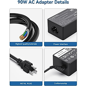 45W USB-C Laptop Charger for Chromebook Hp Dell Acer Asus Lenovo Samsung Laptop USB-C Adapter Power Cable More Device Type C Fast Charging