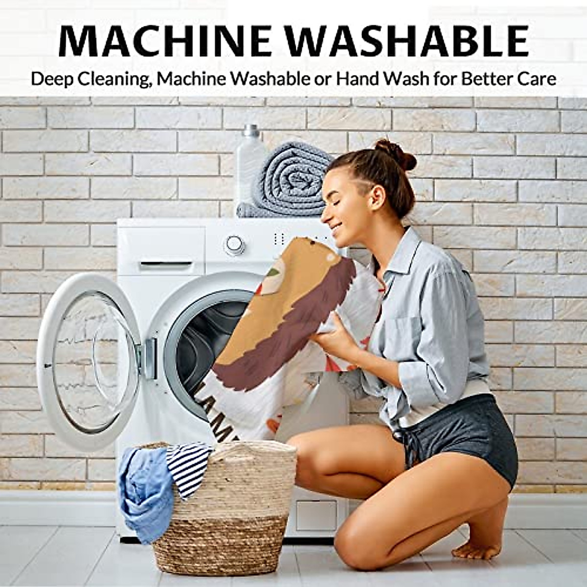 Personalized Hedgehog Blanket Gifts with Name - 50"x60" Cute Throw Blanket for Adults, Kids - Red Soft Plush Blankets for Bed, Couch, Sofa