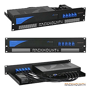 Barracuda Firewall Appliance Rack Mount - 1.3U Server Rack Shelf with Easy Access Front Network Connections, Properly Vented, Customized 19 Inch Rack - RM-BC-T1 by Rackmount.IT