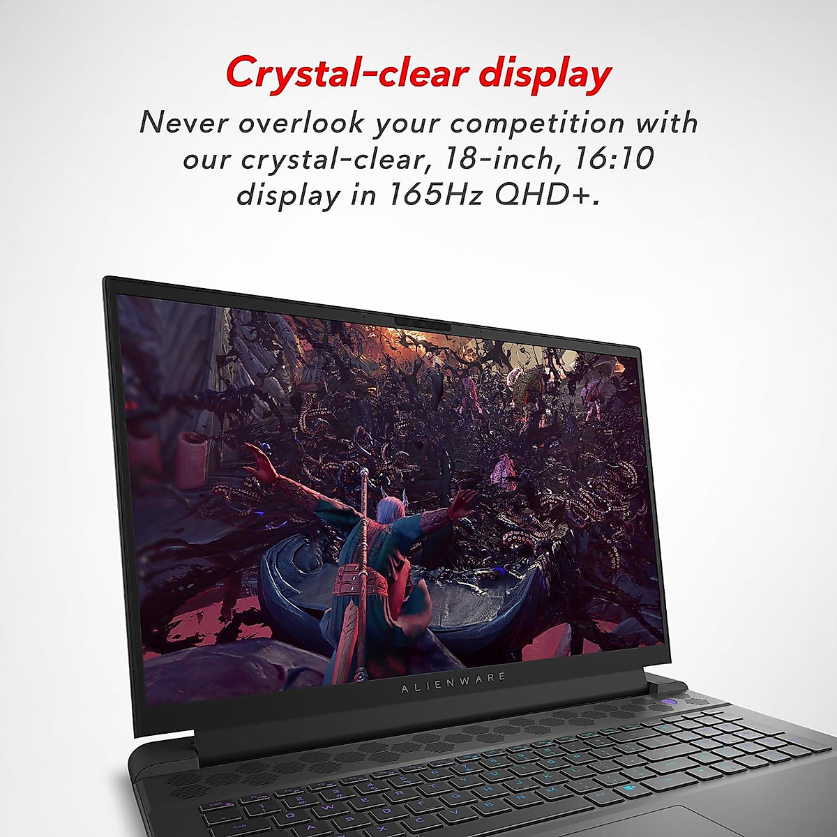 Alienware M18 R2 Gaming Laptop - 18" QHD+ 165Hz 3ms Display, Intel 24-Core i9-14900HX, 64GB DDR5, 4TB SSD, NVIDIA GeForce RTX 4080, Windows 11 Pro, w/cefesfy Accessories