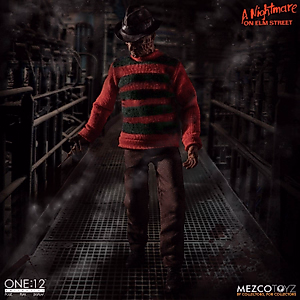 Mezco One: 12 Collective: A Nightmare On Elm Street: Freddy Krueger Action Figure, Multicolor
