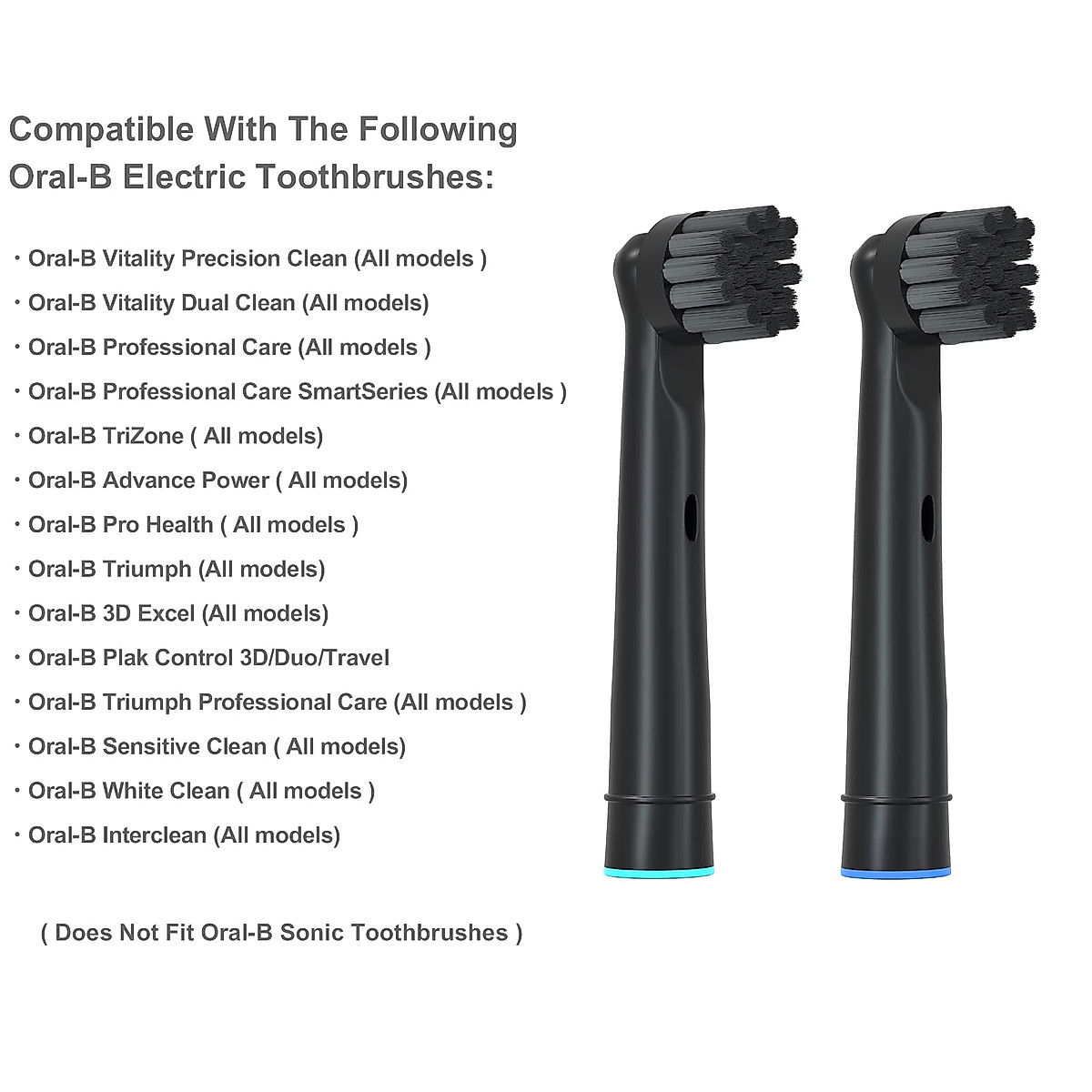 THISONG Electric Toothbrush Replacement Brush Heads