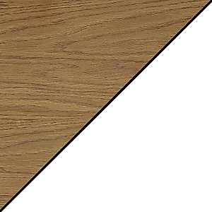 Convenience Concepts American Heritage Round End Table, Driftwood / White