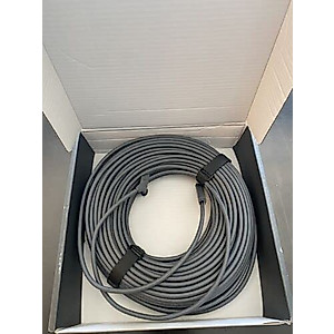 Starlink Rectangular Satellite V2 150 Ft Replacement Cable, Grey, Router