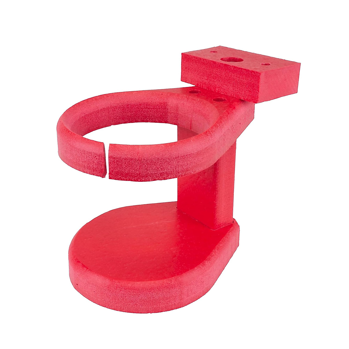 Southern Homewares Adirondack Chair Cup Holder Attachment, Durable Poly Lumber, Adjustable, Ideal for Your Polywood Outdoor Furniture, Red