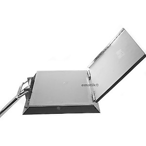 Ematik Tortilla Press 10in Stainless Steel Tortilla Machine Tortilla Maker Restaurant Commercial Grade Heavy Duty, 10in Inch