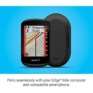 Garmin epix Gen 2, Premium Active Smartwatch, Touchscreen AMOLED Display (Slate Steel, 010-02582-00) Bundle with Varia RVR315 Cycling Rearview Radar with Visual and Audio Alerts
