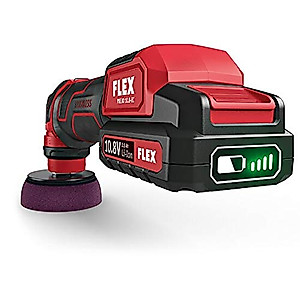 The Clean Garage Flex PXE 80 12.0 Set - Cordless Mini Nano Polisher Kit 2 Batteries