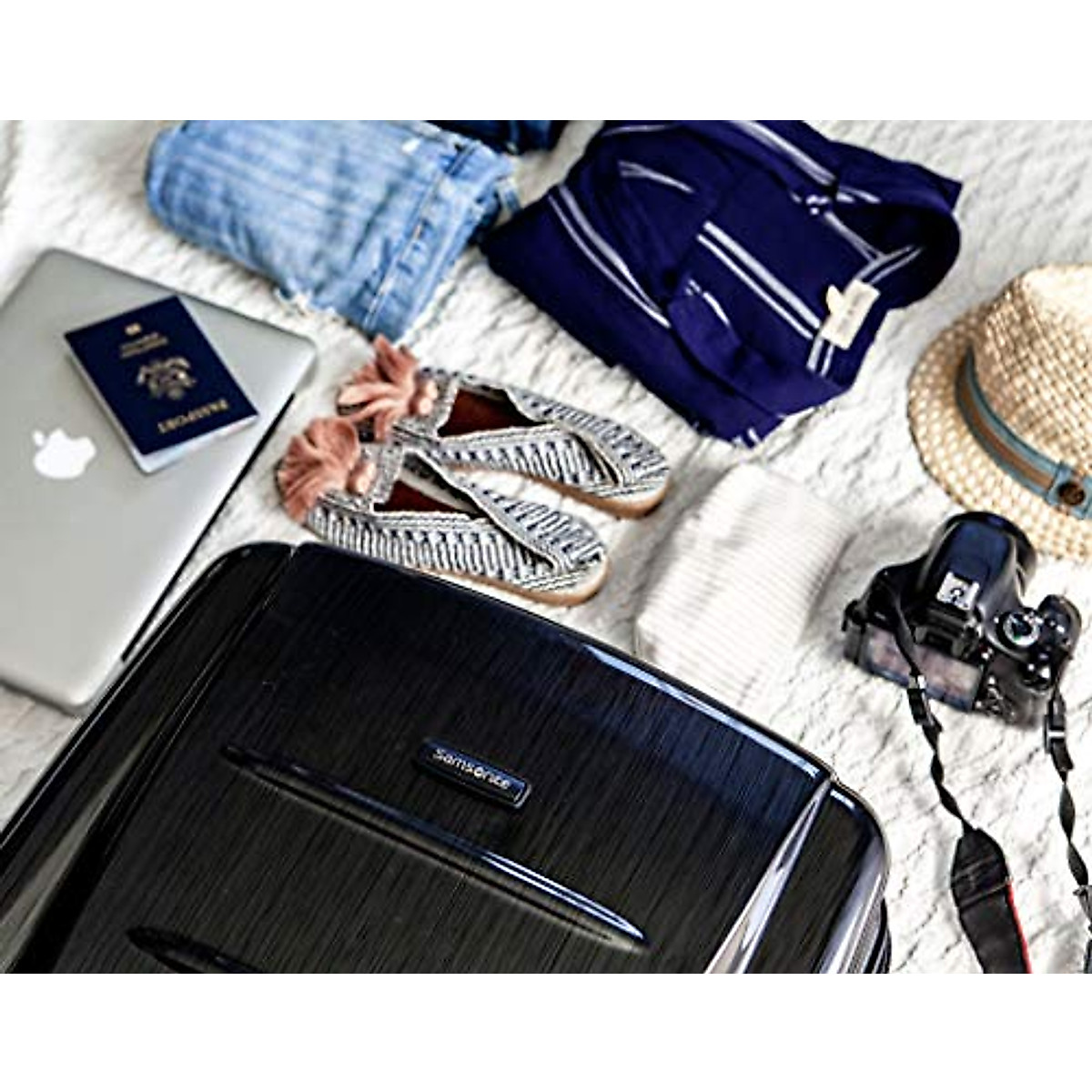 Samsonite Winfield 2 Hardside Luggage with Spinner Wheels, Carry-On 20-Inch, Brushed Anthracite