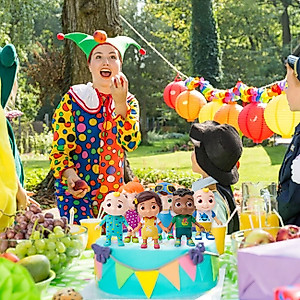 CoComelon Official Friends & Family, 6 Figure Pack - 3 Inch Character Toys - Features Two Baby JJ Figures (Tee and Onesie), Tomtom, YoYo, Cody, and Nina - Toys for Babies and Toddlers