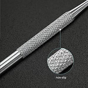 Dental Tools Dental Hygiene Cleaning Kit: Professional Dental Hygiene Cleaning Kit, Professional Plaque Remover for Teeth, Dental Pick Scaler Oral Care Tools Set 3pc - with Case