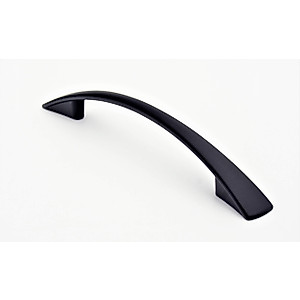 HandleMax 5" (96mmCC) Flat Black Kitchen Hardware Cabinet Handle Dresser knob Drawer Pull, 96mm (3 3/4") Hole Centers, 04FB96, 25 Pack