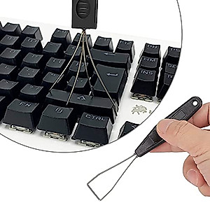 YUANHONGJIAN Keyboard Puller Convenient Keycap Remover Practical Keycap Fitting for Removing Fixing Most Mechanical Keyboard