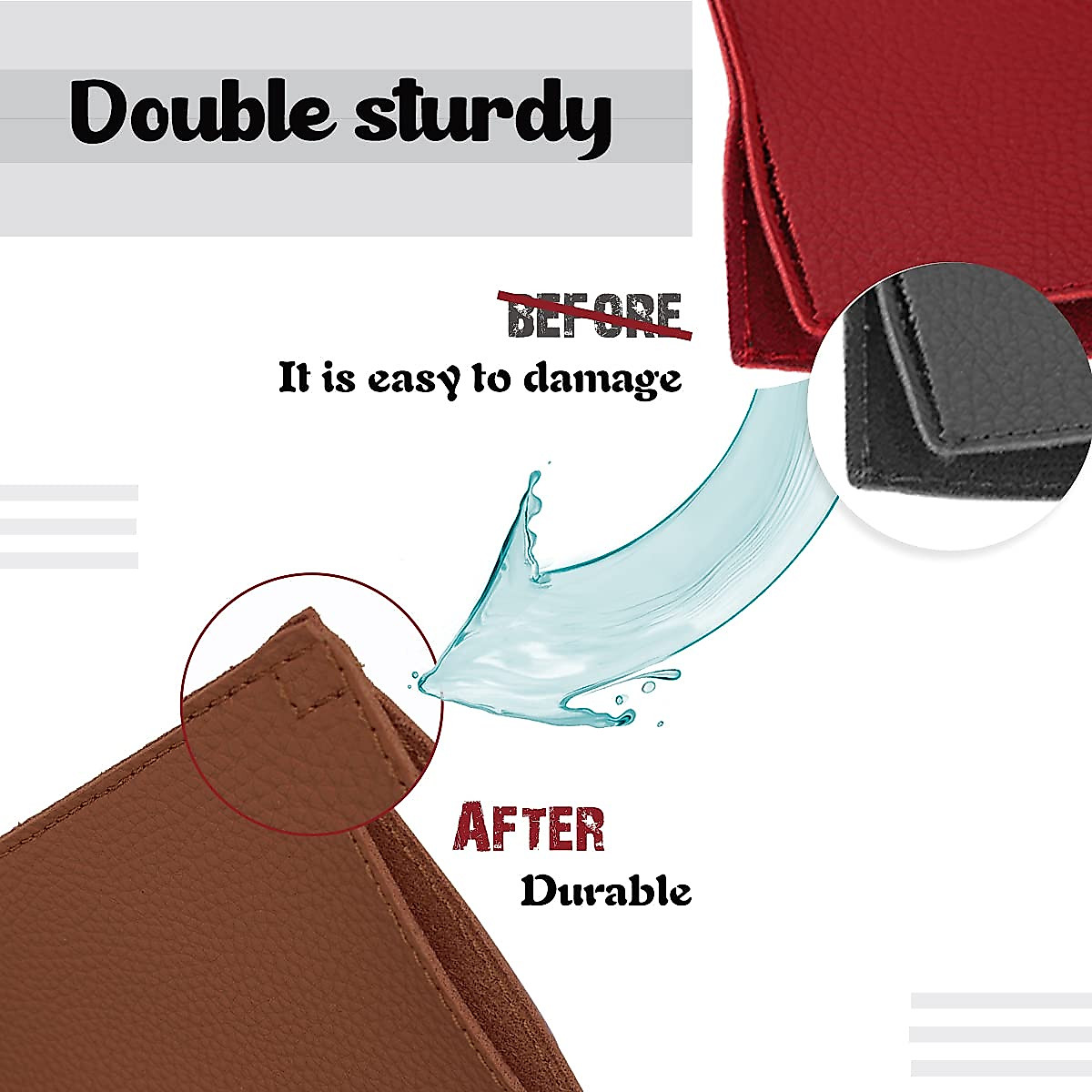 K.EYRE Women's Faux PU Leather Tote Shoulder Purses Bag for women, Big Capacity Tassel Handbag