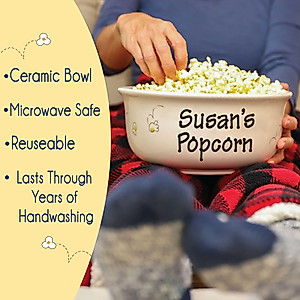 My Bambino Personalized Ceramic Popcorn Bowl