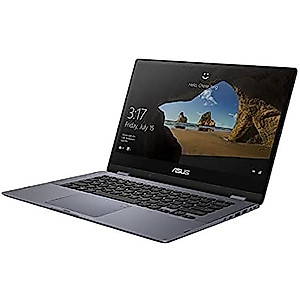 ASUS Vivobook Flip 14" FHD 2-in-1 Touchscreen Laptop | Intel Core i3-8145U up to 3.9GHz | 8GB DDR4 | 256GB SSD | Webcam | Bluetooth | HDMI | Windows 10 Home S | TWE Bundle