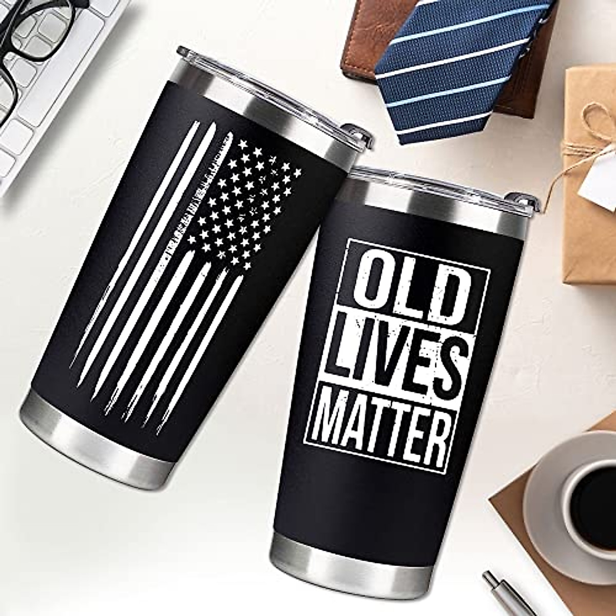 Birthday Gifts for Men Unique, Gifts for Dad, Gifts for Him, Gifts for Grandpa, Old Man - Men Gifts, Dad Gifts - Funny Gifts for Men, Gag Gifts for Men, Retirement Gifts for Men - Tumbler 20Oz
