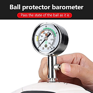 Air Pressure Gauge, Football Balls, Sports air Pressure Gauge, Pressure Gauge, Basketball, air Pressure, Football Pump, Pressure Gauge, Ball for All Ball valves