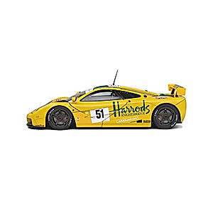 solido S1804105 1:18 F1 GT-R Short Tail 24h Le Mans 1995-Harrods McLaren Collectible Miniature car, Multi