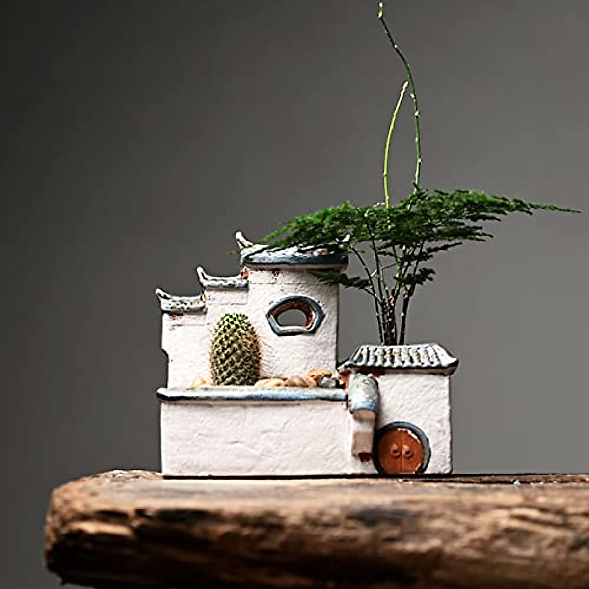 YARNOW Flowerpot Ceramic Pots Planters for Indoor Plants Plant Pot Planter Cute Flower Pots Ceramic House Planter Pots for Indoor Plants Bonsai Succulent Pot Ceramics Household