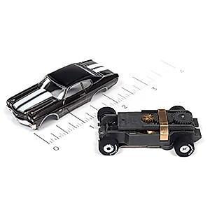 Auto World Thunderjet OK Used Cars 1970 Chevrolet Chevelle SS (Gray) HO Scale Slot Car