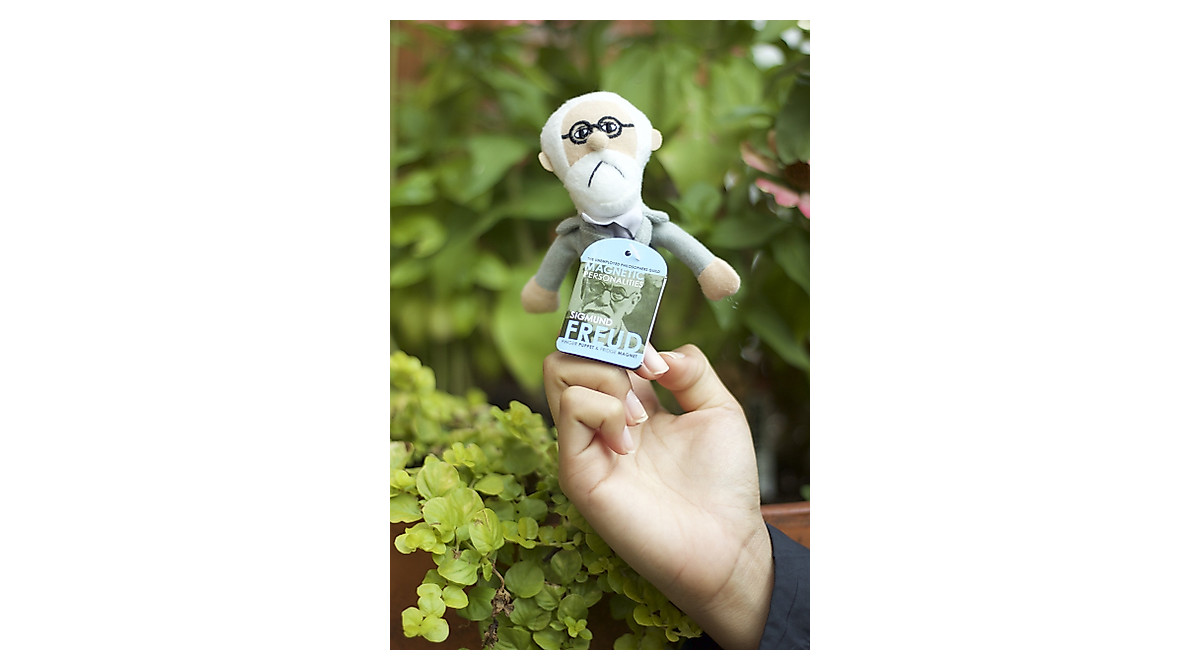 Sigmund Freud Finger Puppet & Magnetic Fridge Toy
