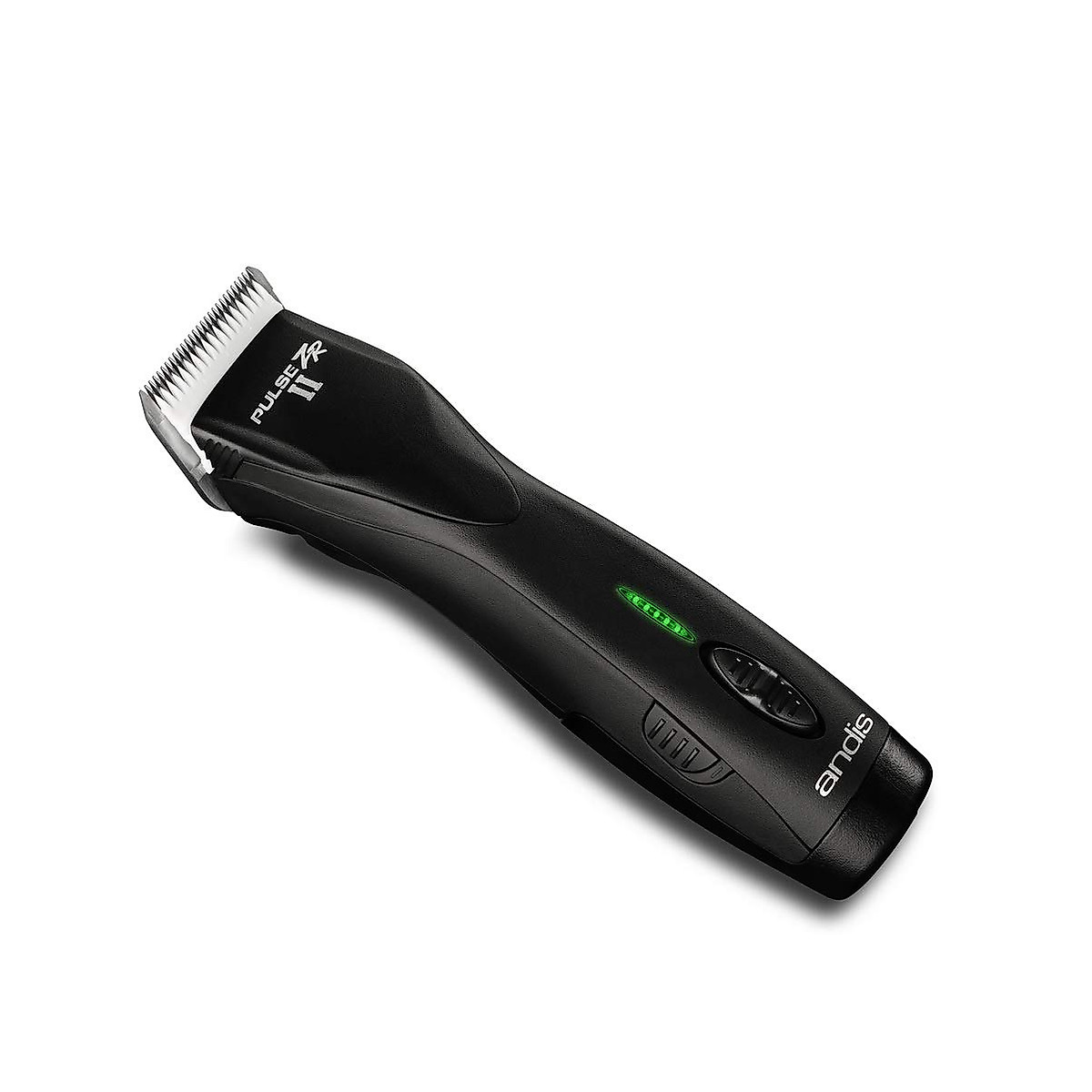 Andis Pulse Zr II 5-Speed Detachable Blade Clipper, Cordless, Removable Lithium Ion Battery - Black, dogs
