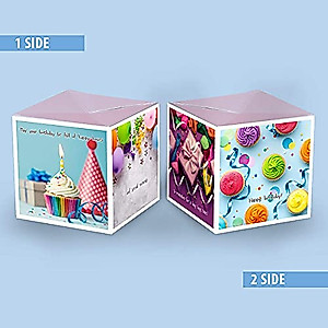 Notta&Belle FEEL LOVE EVERY MINUTE «BOOM» - exploding greeting birthday confetti card surprise box prank her him friend woman man mom dad sister brother husband wife