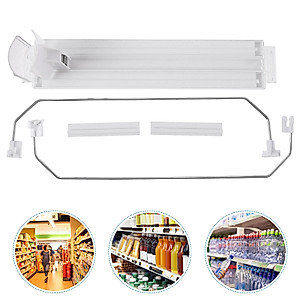 Kichvoe Drinks Soda Can Dispenser for Refrigerator Automatic Pusher Glide Supermarket Pusher Beverage Glide Fridge Bottle Can Holder for Bottled Water Beer Putter