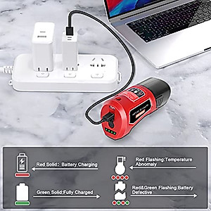 JYJZPB 12V USB Power Source Replacement Compatible for Milwaukee M12 12V Battery USB Charger Adapter for Milwaukee 12 Volts Heated Jacket 48-59-1201 48-11-2420 48-11-2411 M12 Power Source Adapter