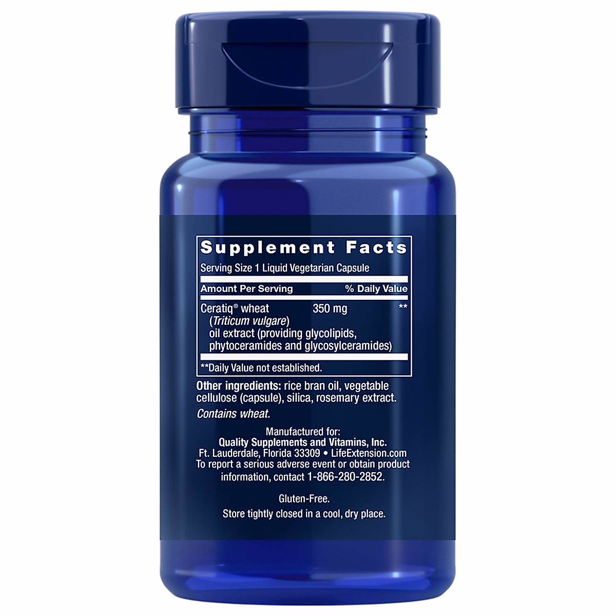 Life Extension Skin Restoring Ceramides, 30 capsules - Pack of 3