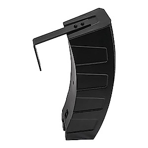 Sound Town 2-Pack 250W Passive Column Array Speakers with 4 X 4” Woofers, Wall-Mount Brackets for Installation, Event, Church, Conference, Lounge, Black (CARPO-V4)