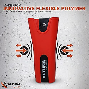 Altuna Silicon Pruner Holster and Multitool Plier Pouch with Heavy Duty Belt Clip - All Weather Waterproof Garden Tool Sheath and Flexible Holster for Hand Pruners, Pliers, Scissors, and More