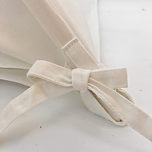 Domestic Objects | Play Tent Bed Canopy | Teepee for Mattress | Cotton Canvas | Premium Quality (Twin/Single with Door) (White)