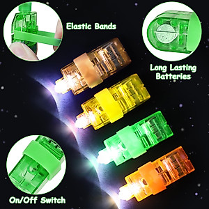 Fall Thanksgiving Party Favors, 24PCS LED Light Up Finger Lights-Turkey Pumpkin Pattern Glow in the Dark Toys Bulk for Boys Girls Harvest Class Exchange Gifts Reward Prizes Thanksgiving Party Supplies