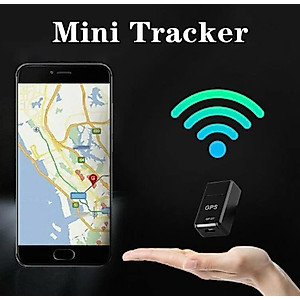 GPS Tracker for Vehicles, Mini Magnetic GPS Real Time Car Locator, Micro GPS Tracking Device, Full Global Coverage Long Standby GSM SIM GPS Tracker for Vehicle, Car, Person Location. No Subscription