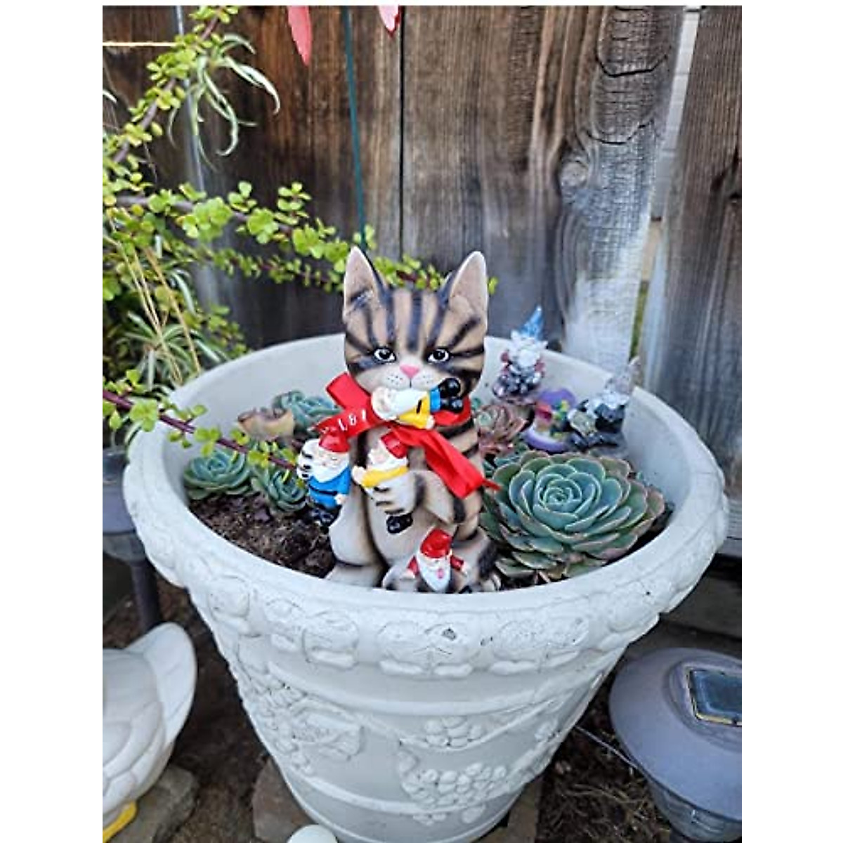 By Mark & Margot Mischievous Cat with Granny - Black Stripes (Mischievous Cat)