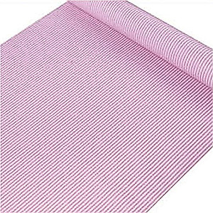HOYOYO 17.8 x 78 Inches Self-Adhesive Liner Paper, Removable Shelf Liner Wall Stickers Dresser Drawer Peel Stick Kitchen Home Decor, Pink White Stripes