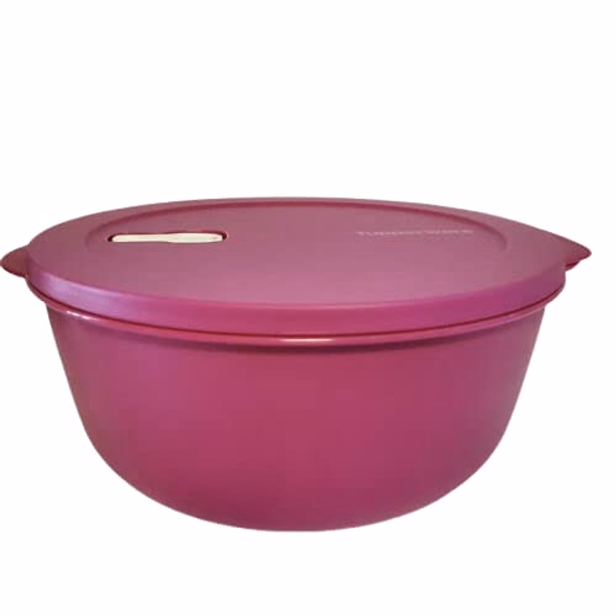 New Tupperware Large CrystalWave Microwave Container PLUS 4-qt / 4L Bowl Pink