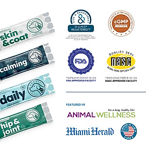 PetCultures PRO Daily Probiotics for Dogs, Gut Health PRE, PRO, and Post-biotic Powder Supplement with Digestive Enzymes, Dog Probiotics for Digestive Health, 30 Packs (Daily)