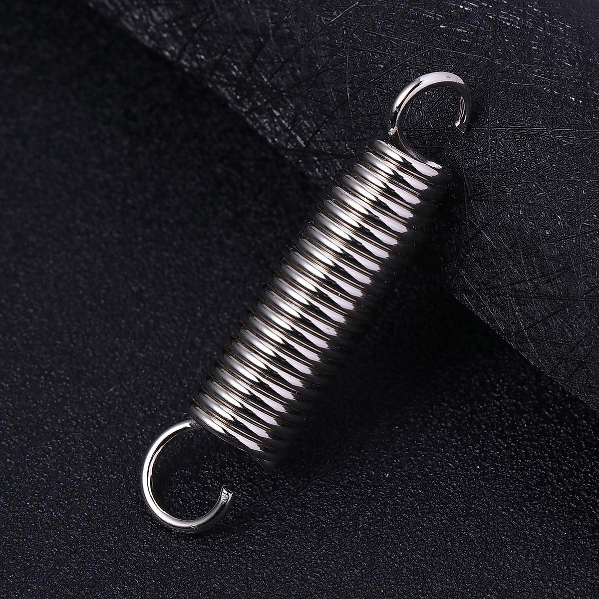 2pcs Stainless Steel Drum Foot Pedal Spring for Percussion Instrument Parts drum key tool,drum accessories,drum tuner,drum pedal(Silver)